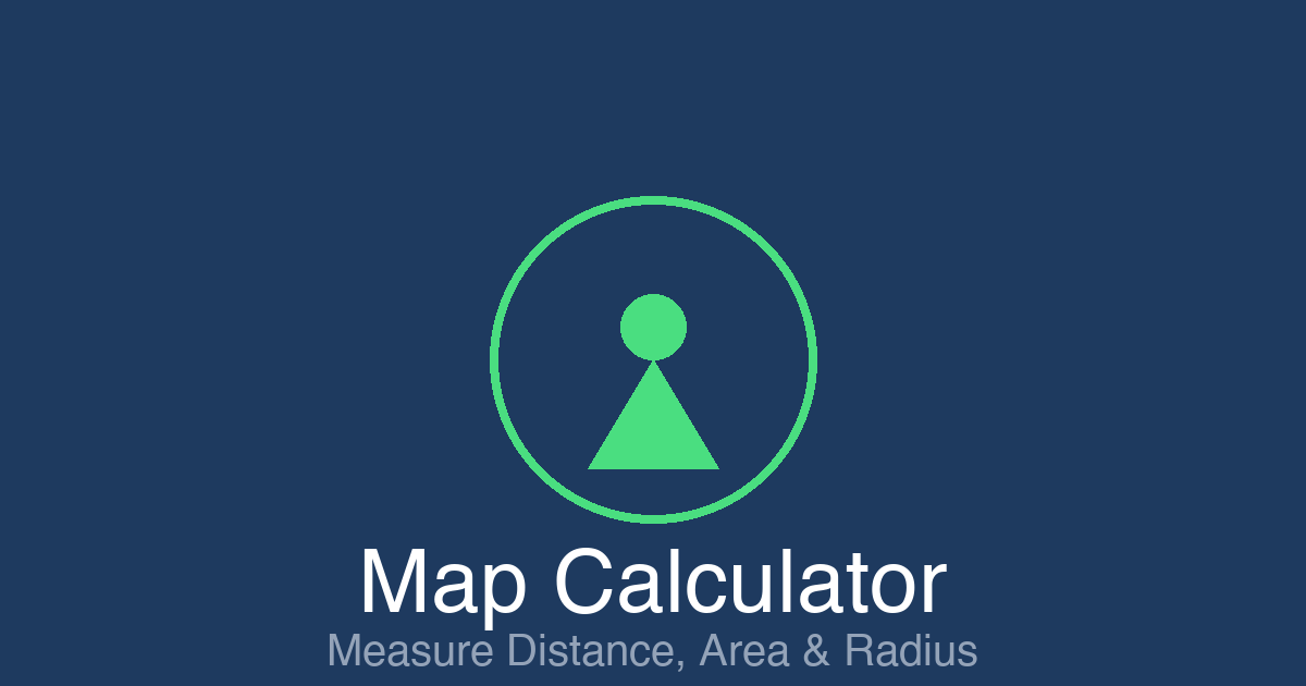 Radius Map Calculator Draw Circle On Map Map Calculator